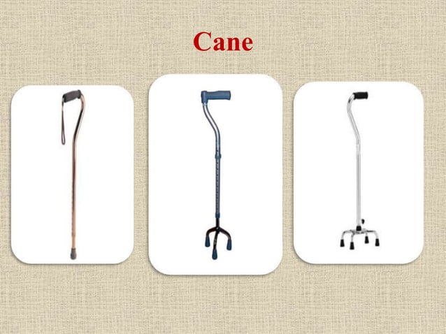 ambulatory devices- crutches, walker, cane | PPTX | Death, Injury, or ...