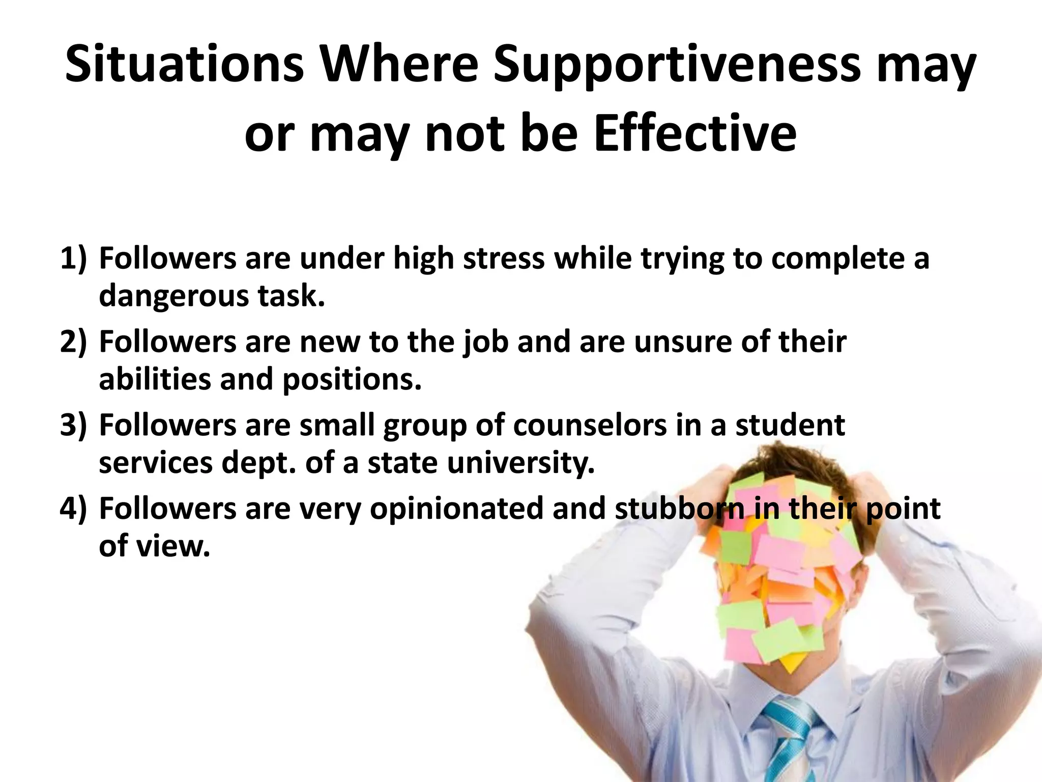 Supportive leadership | PPT
