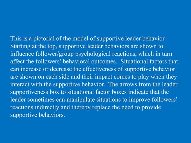 Supportive leadership | PDF | Business Administration | Business
