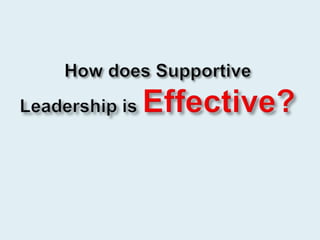 Supportive leadership behavior handle with care 1.4 | PPTX | Career ...