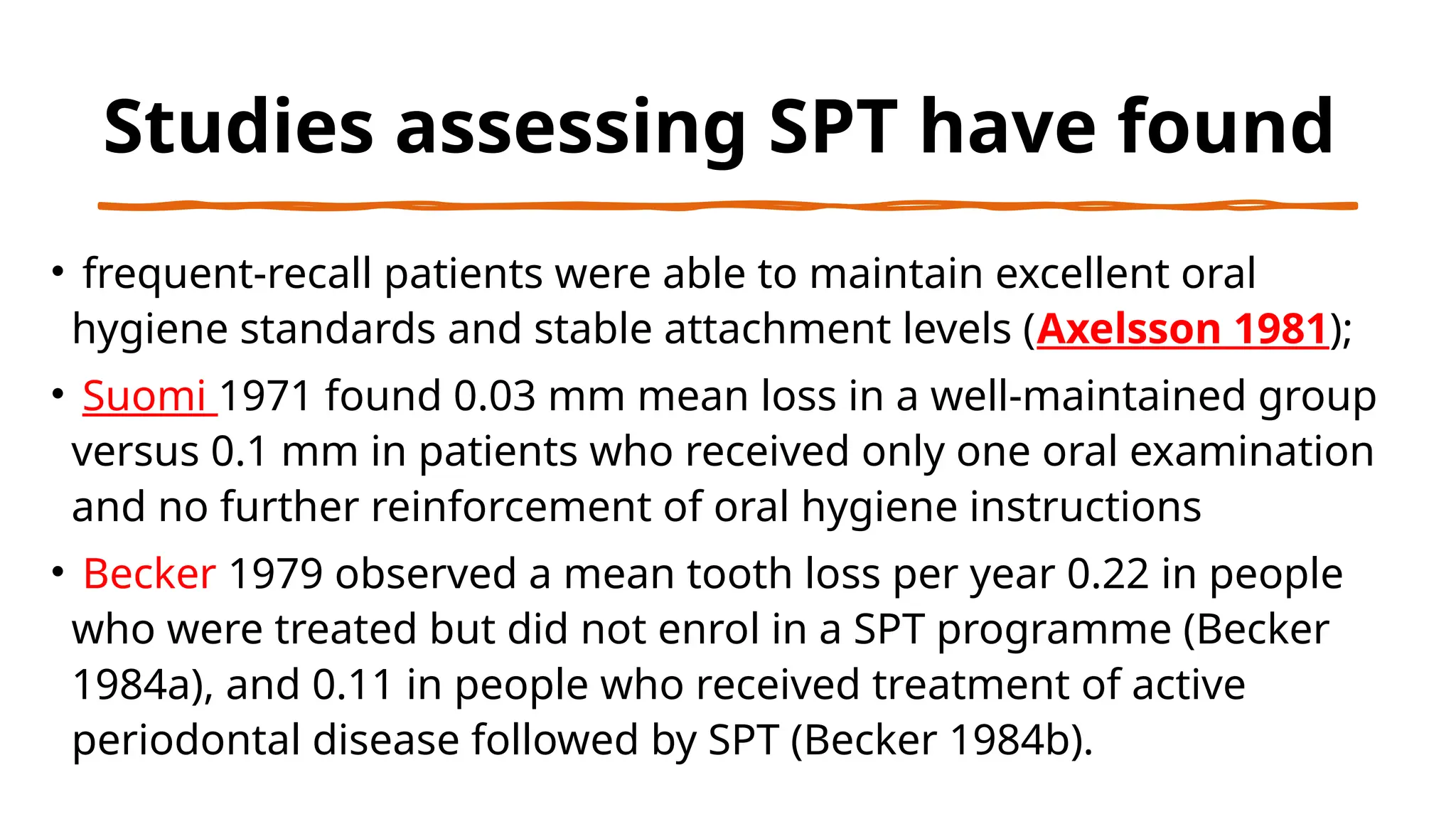 SUPPORTIVE PERIODONTAL THERAPY and maintenance period | PPTX | Oral ...