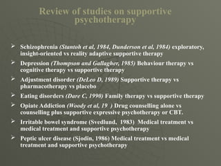 supportive psychotherapy in counselling and clinical setup.pptx