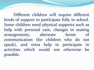 Supportive services | PPTX