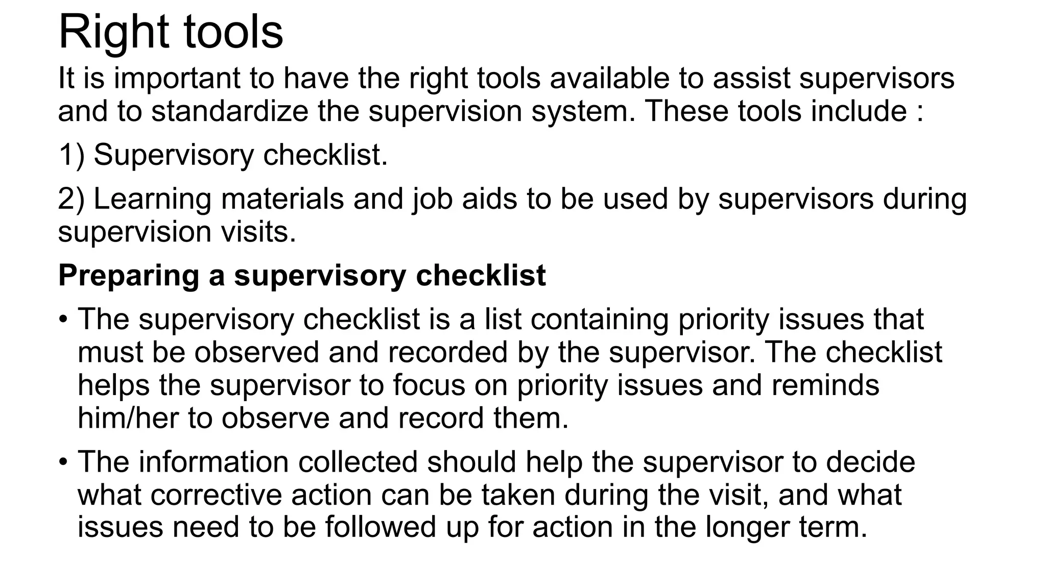 Supportive supervision | PPT