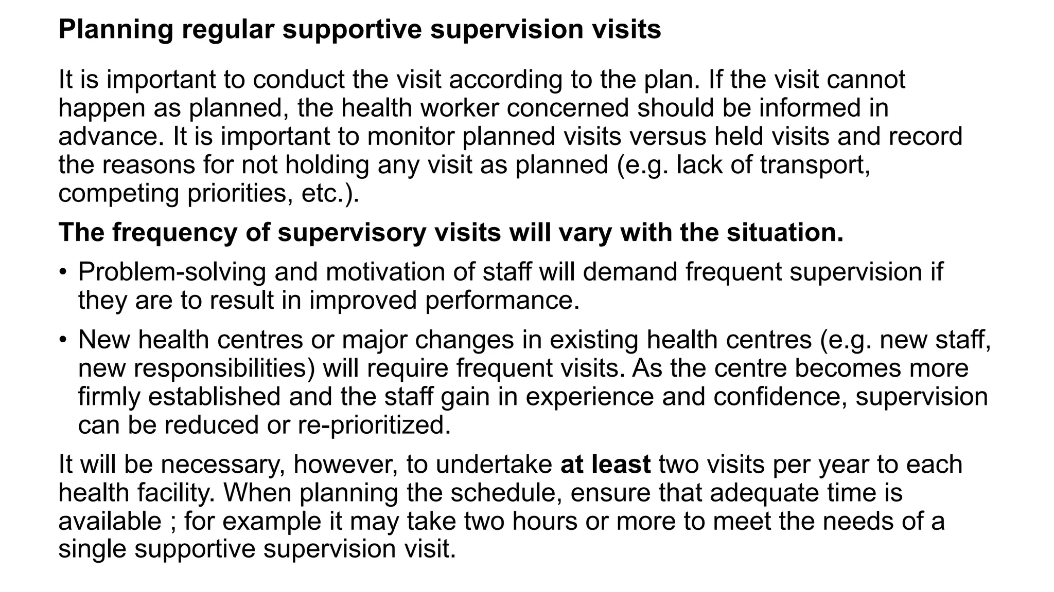 Supportive supervision | PPT