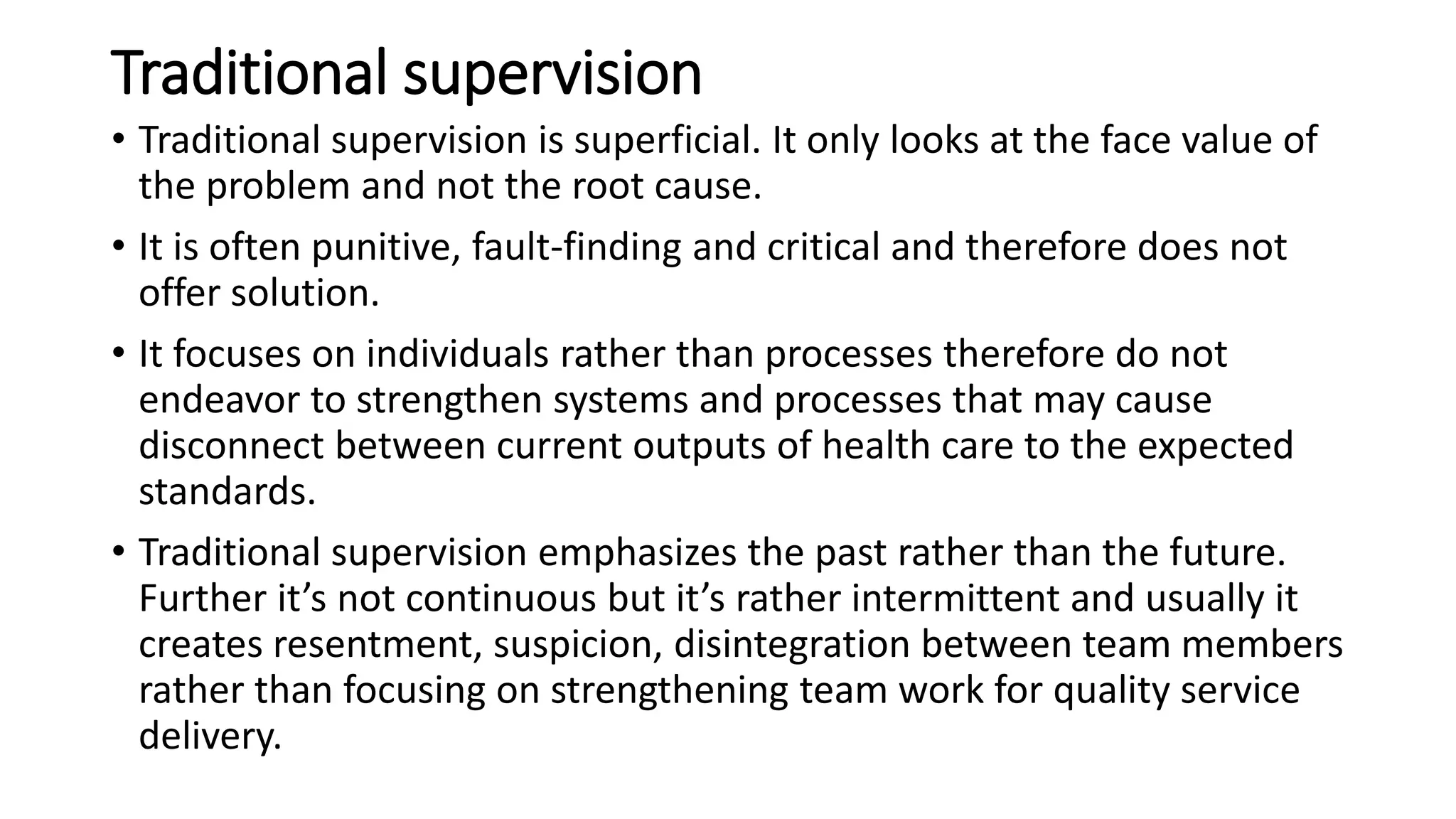 Supportive supervision | PPT