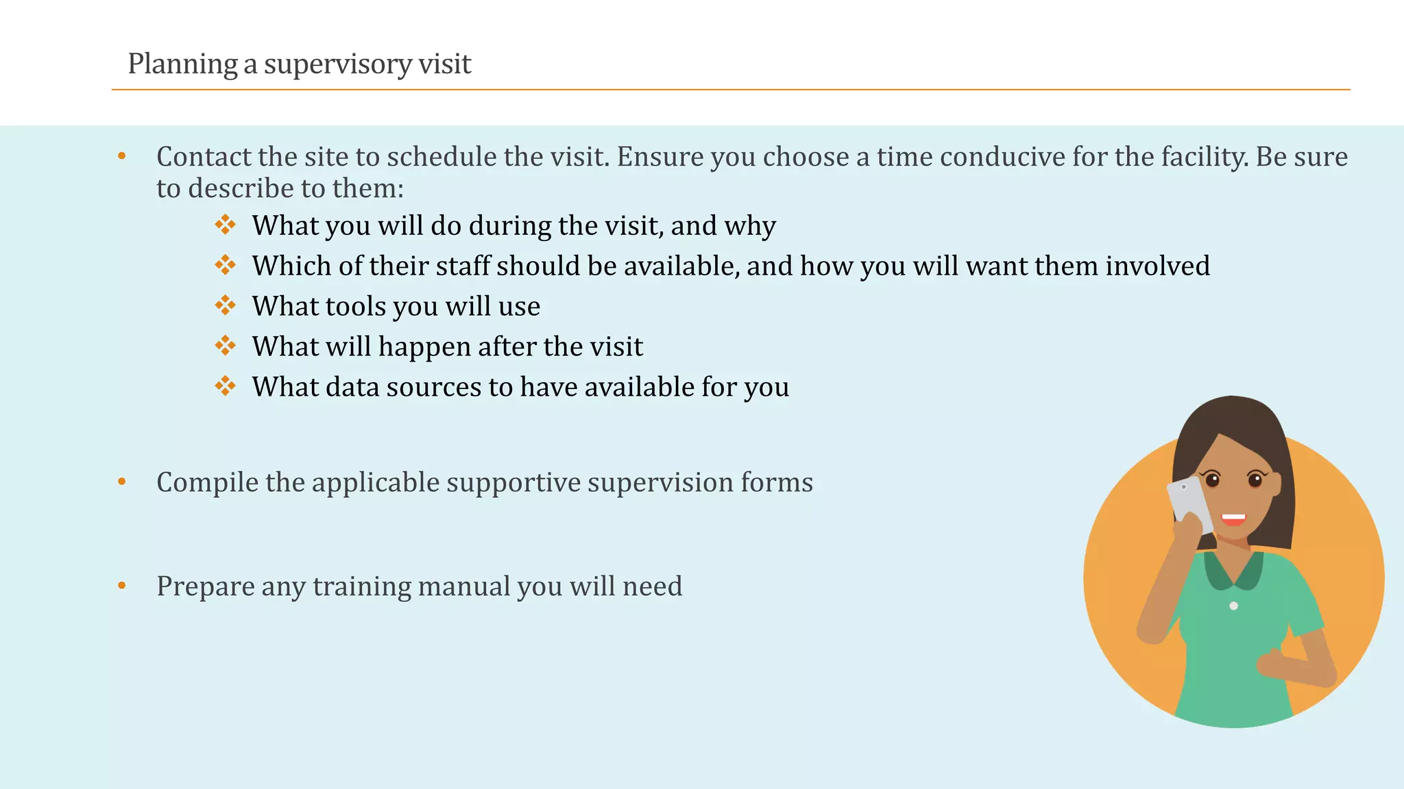 Supportive supervision training for Quality Improvement Spread | PDF