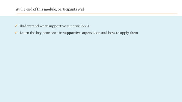 Supportive supervision training for Quality Improvement Spread | PDF ...
