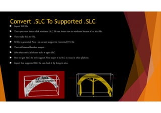 Support maker 3 d printing software | PDF