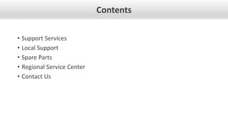 Support Services | PPT