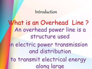 Supports of overhead line | PPTX
