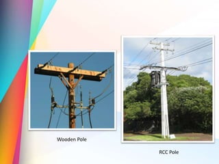 Supports of overhead line | PPTX