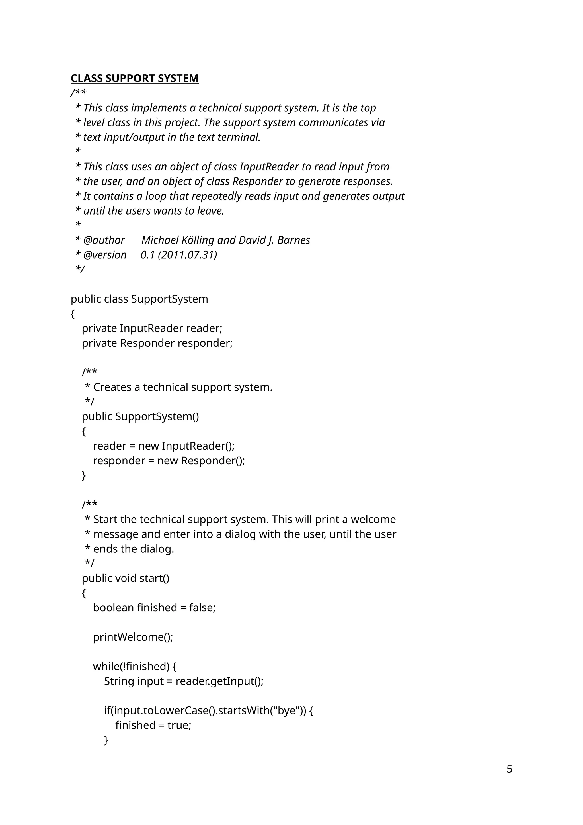 Latihan Java menggunakan Bluej-SUPPORT SYSTEM.docx