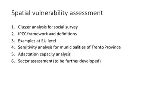 Support system for spatial vulnerability assessment | PDF