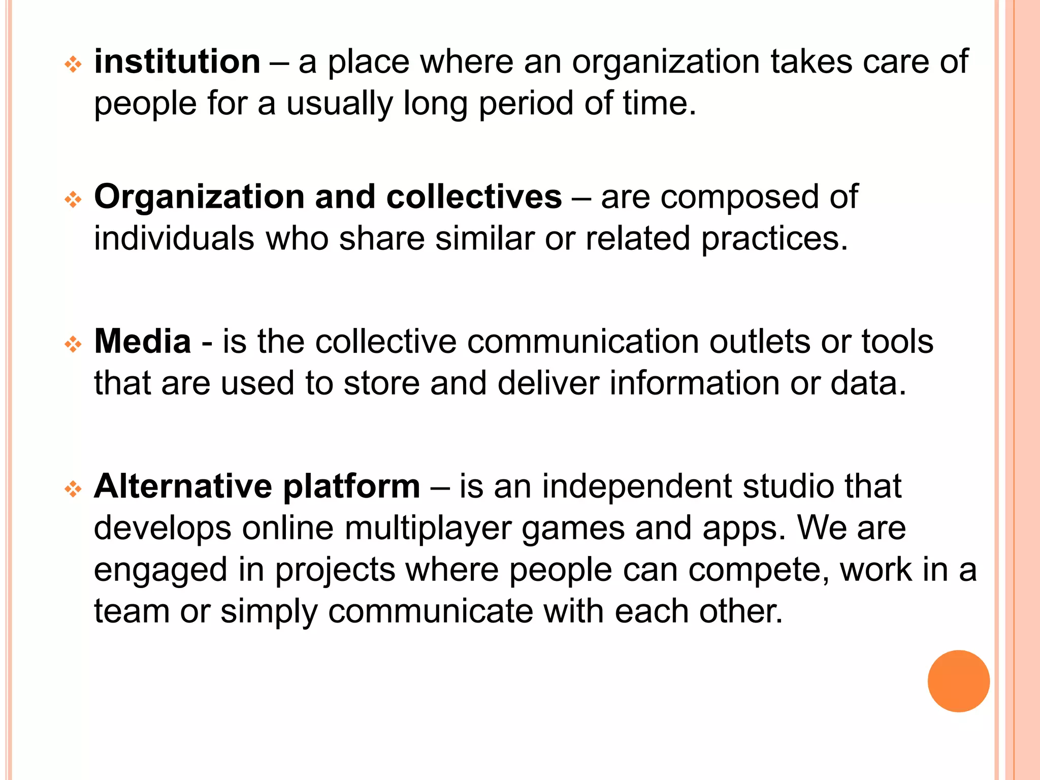 Support Systems, Institutions and Initiatives Across the regions.pptx