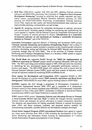 Support to strengthen institutional capacity to monitor poverty - environment indicators.pdf