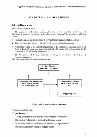 Support to strengthen institutional capacity to monitor poverty ...