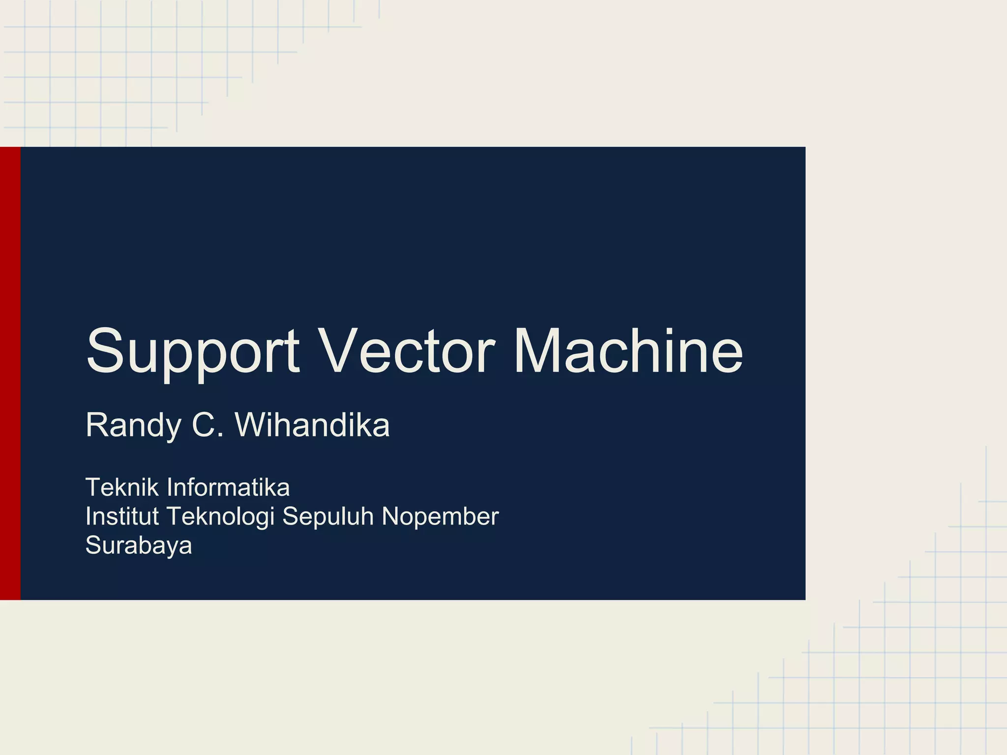Support Vector Machine | PDF