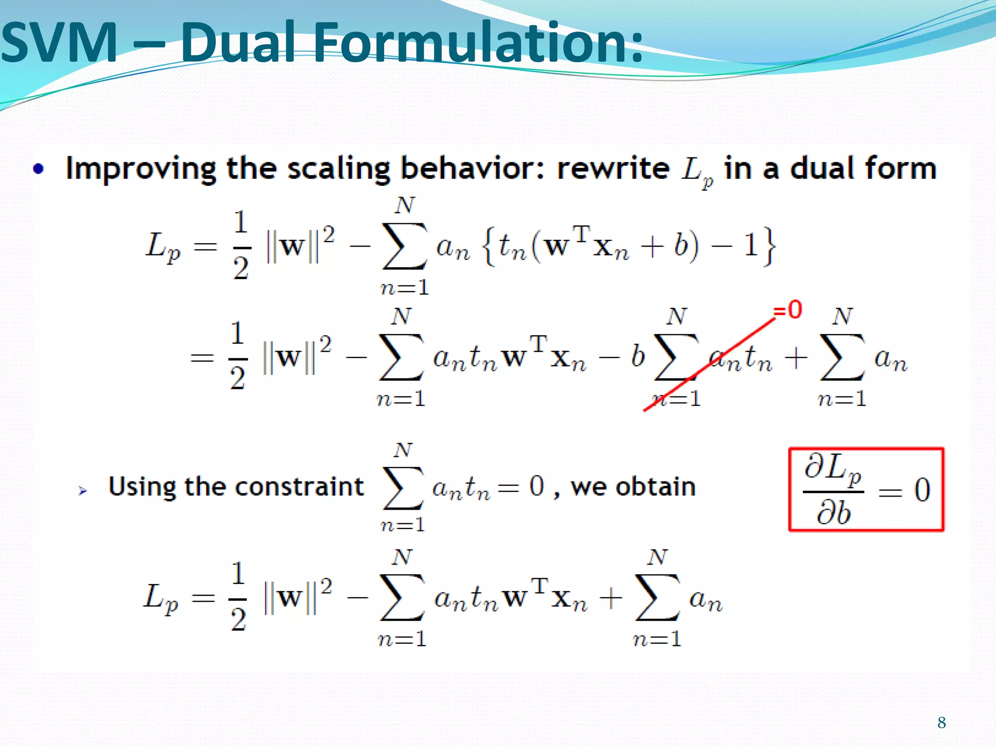 Support vector machine | PPTX