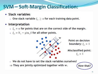 Support vector machine | PPTX