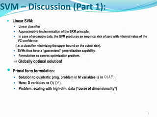 Support vector machine | PPTX