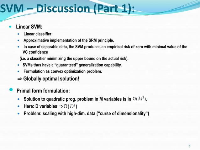 Support Vector Machine Ppt