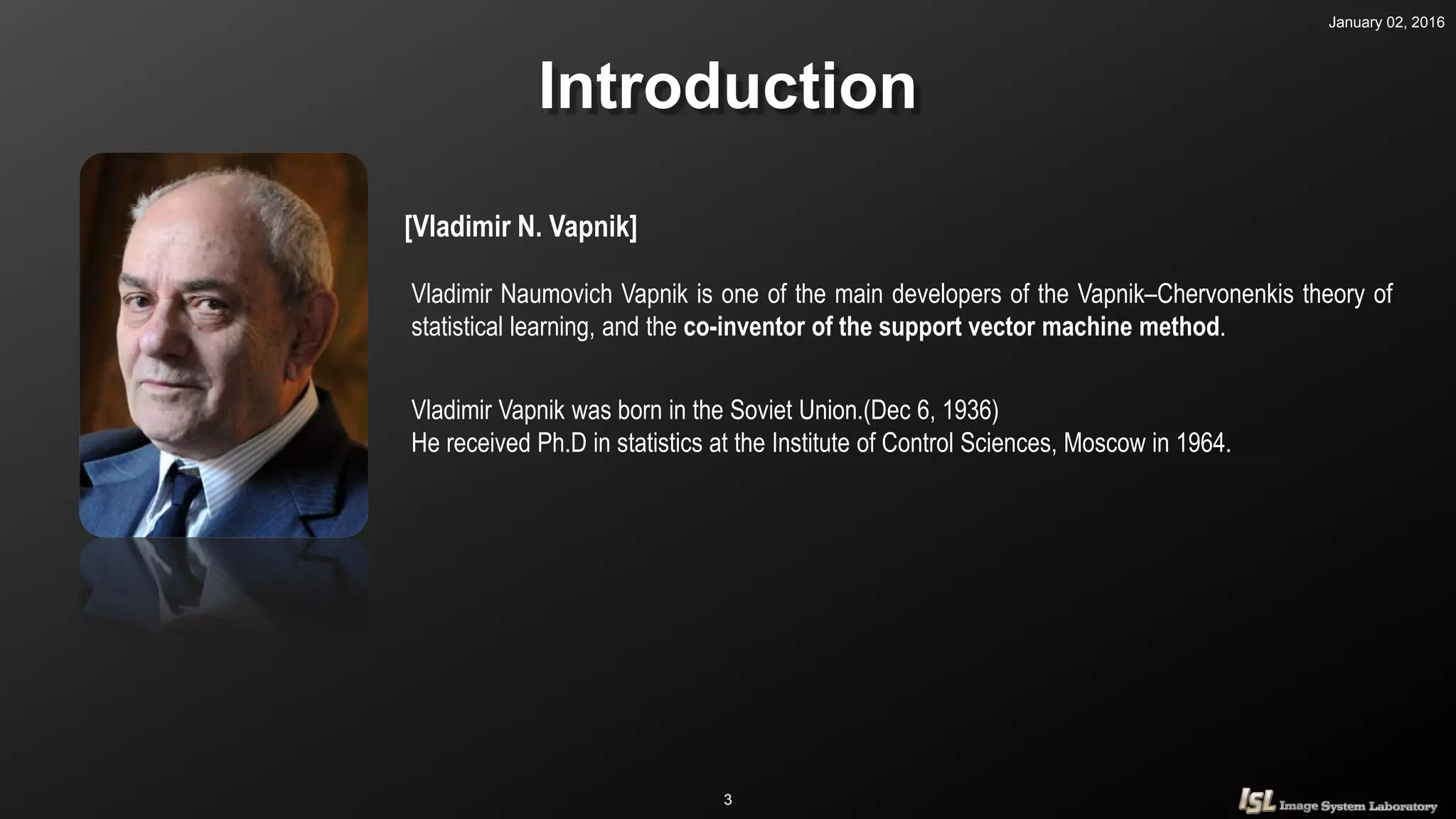 서포트 벡터 머신(Support Vector Machine, SVM) | PDF