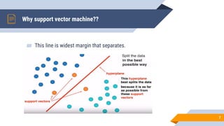 Support Vector Machine (SVM) | PPTX