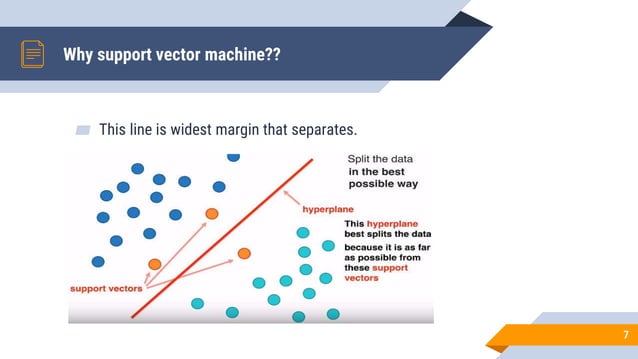 Support Vector Machine (SVM) | PPTX | Technology & Computing