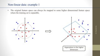 Support vector machine | PPTX