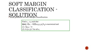 Support vector machines | PPTX