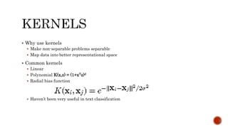 Support vector machines | PPT