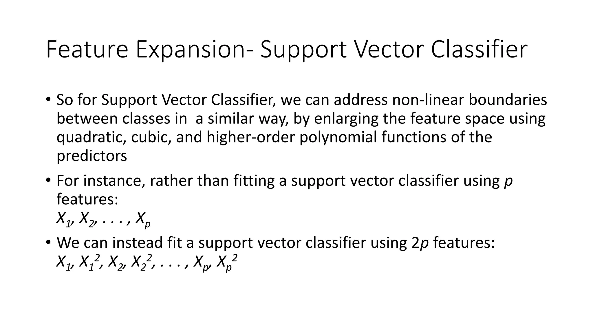 Support Vector Machines- SVM | PPTX | Technology & Computing