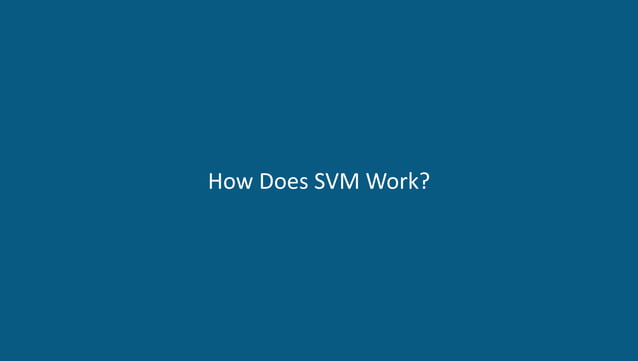 SVM Algorithm Explained | Support Vector Machine Tutorial Using R ...