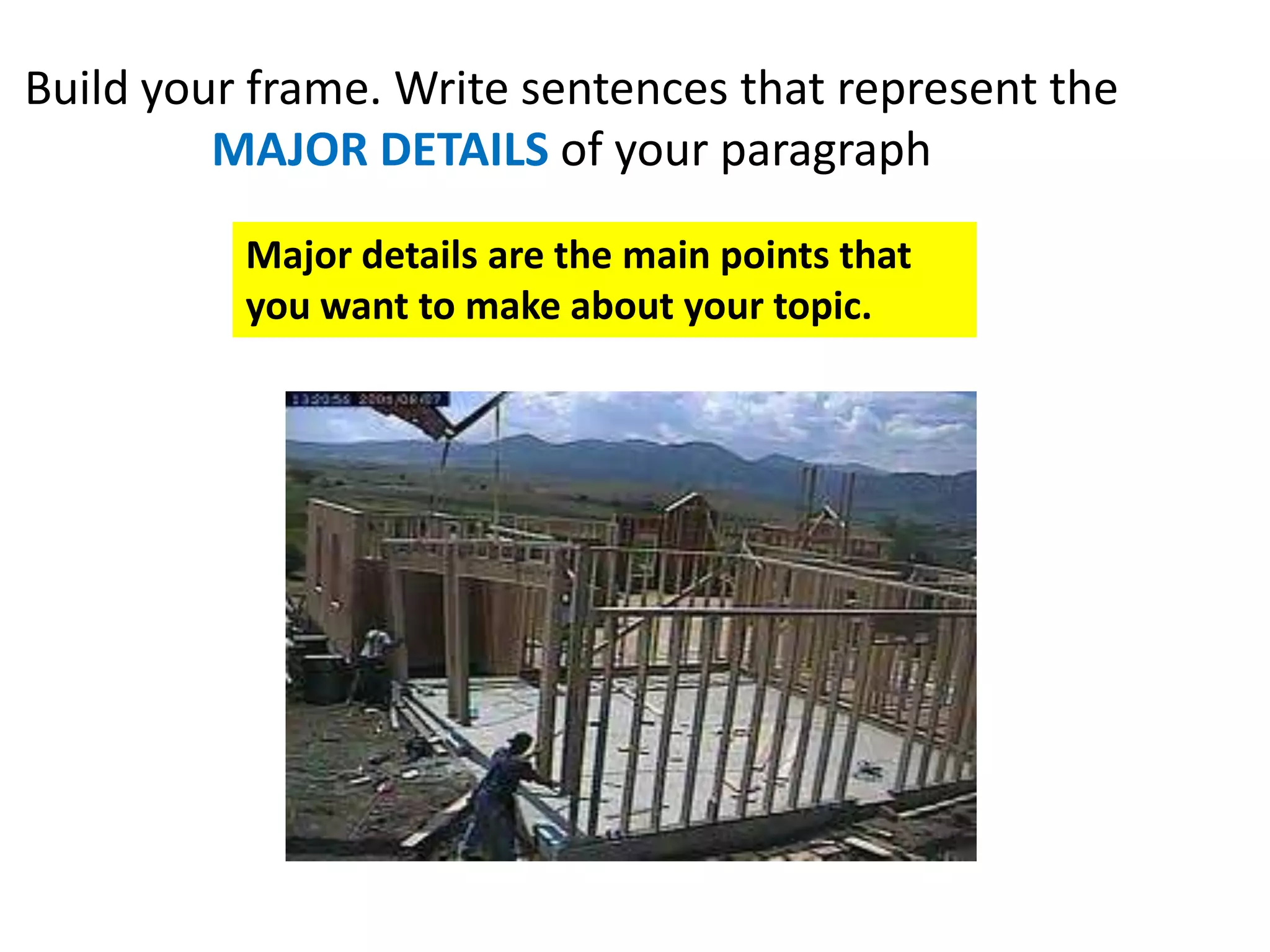 Support within a Paragraph | PPTX