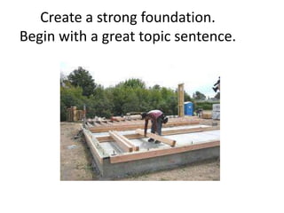 Support within a Paragraph | PPTX