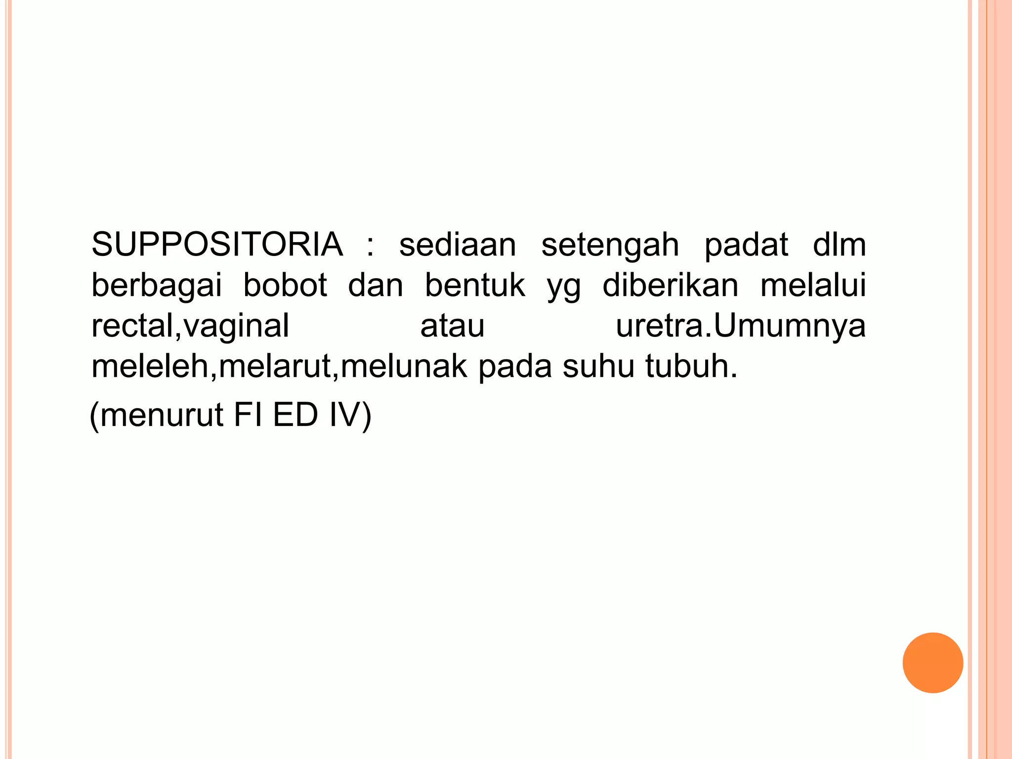 Suppositoria | PPTX