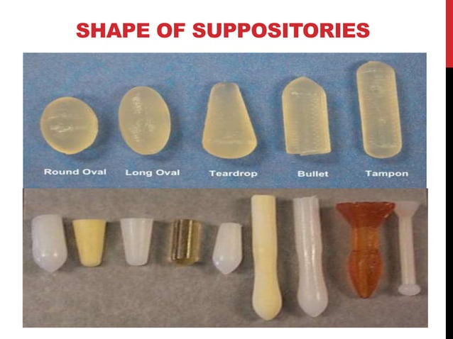 Suppositories | PPTX