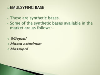 Suppositories | PPTX