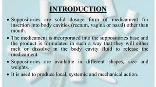 Suppositories | PPT