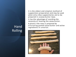 Suppositories | PPTX