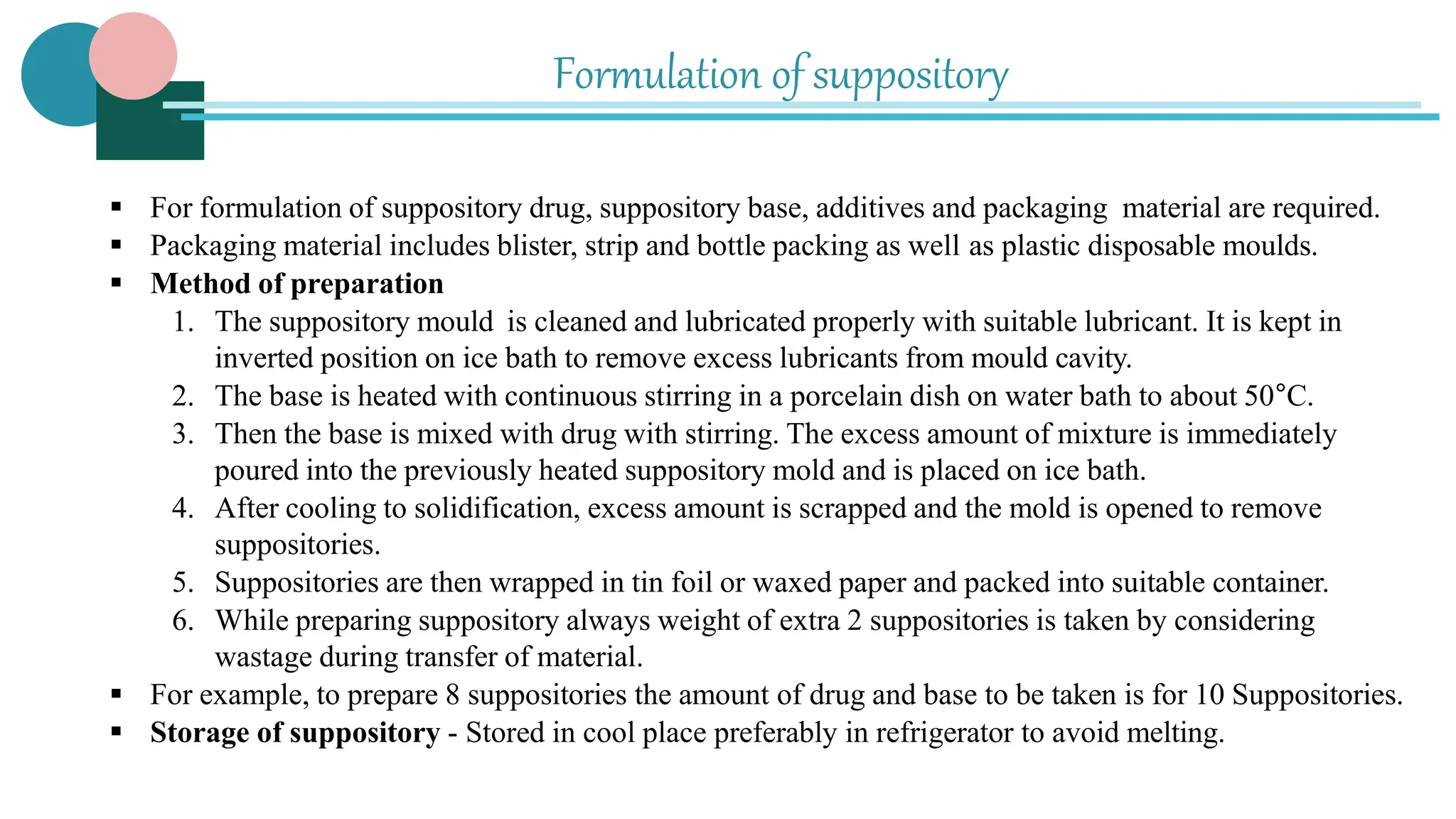 B. Pharm Suppositories and Pessaries.pptx