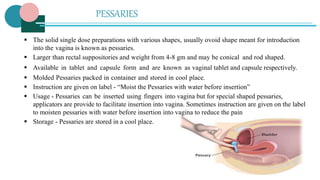 B. Pharm Suppositories and Pessaries.pptx