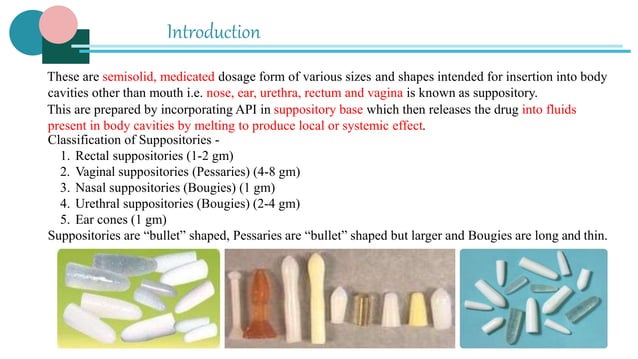 B. Pharm Suppositories and Pessaries.pptx