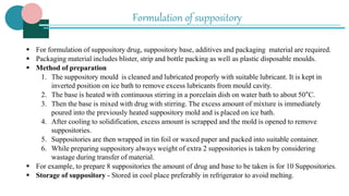 B. Pharm Suppositories and Pessaries.pptx