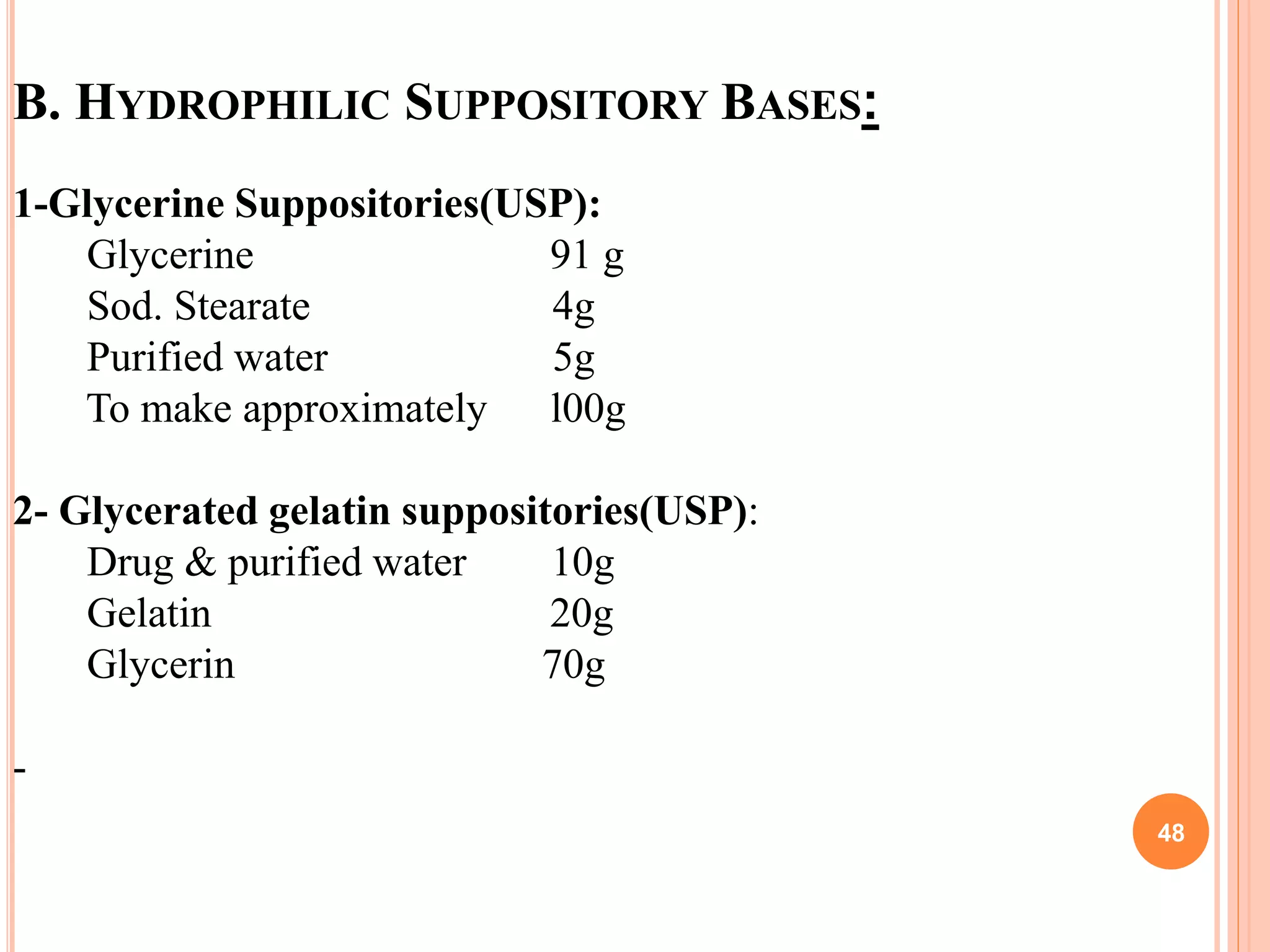 Suppositories and pessaries | PPTX