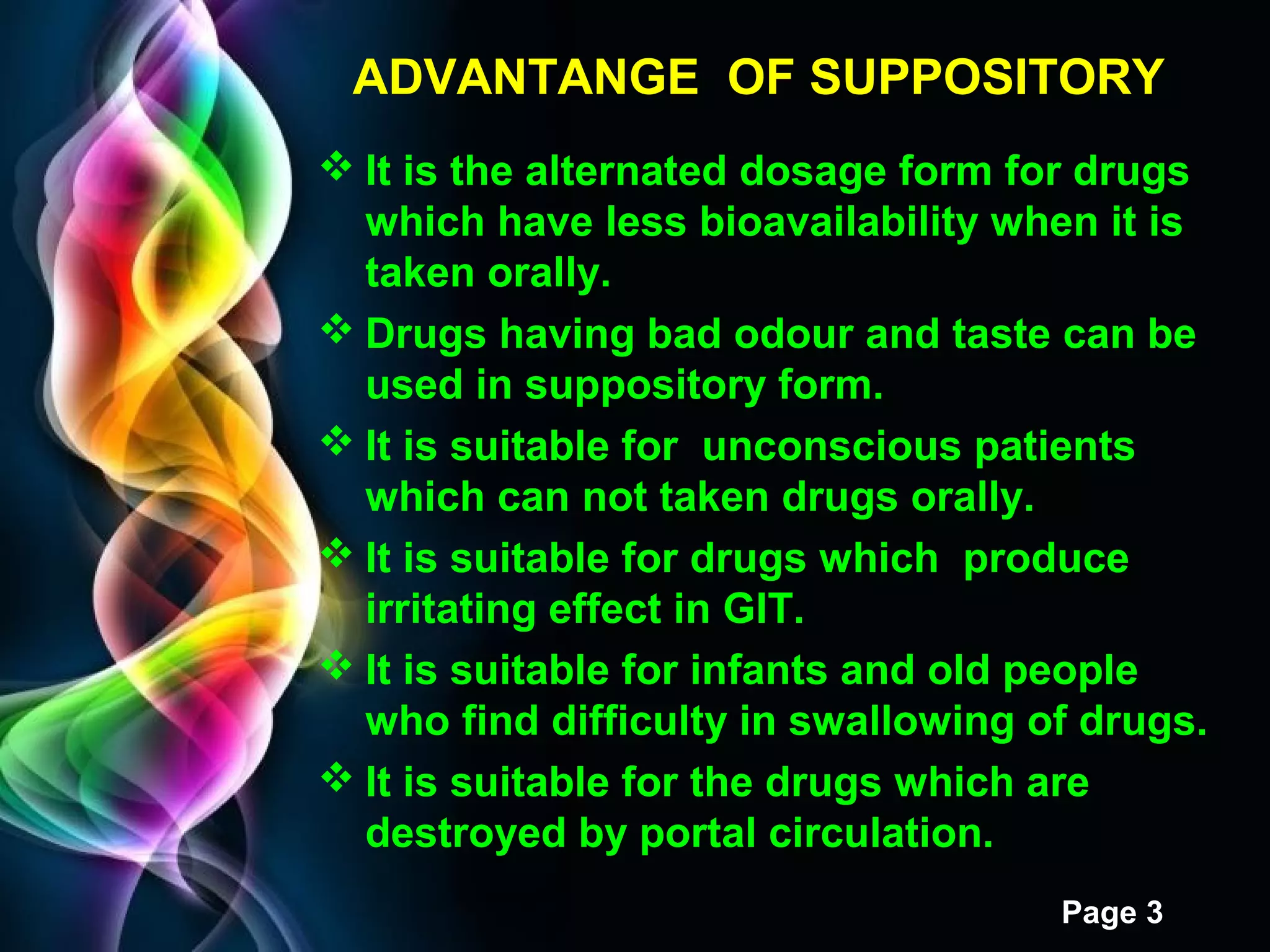 Suppository | PPT