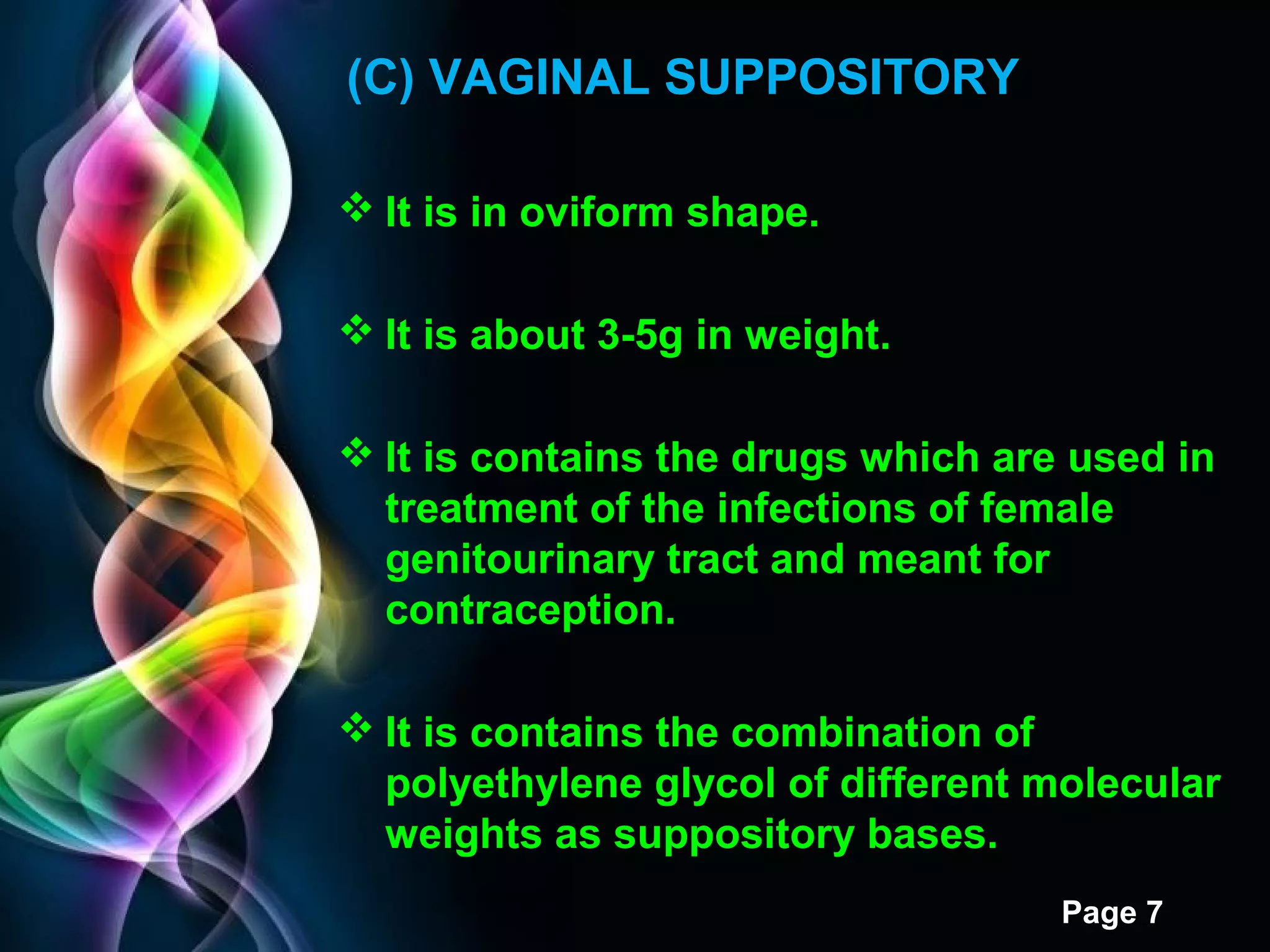 Suppository | PPT