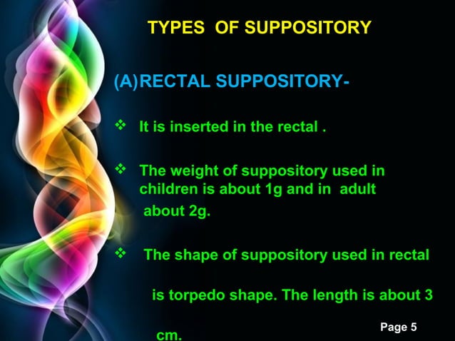 Suppository | PPT