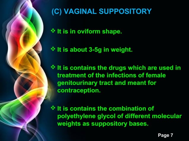 Suppository | PPT